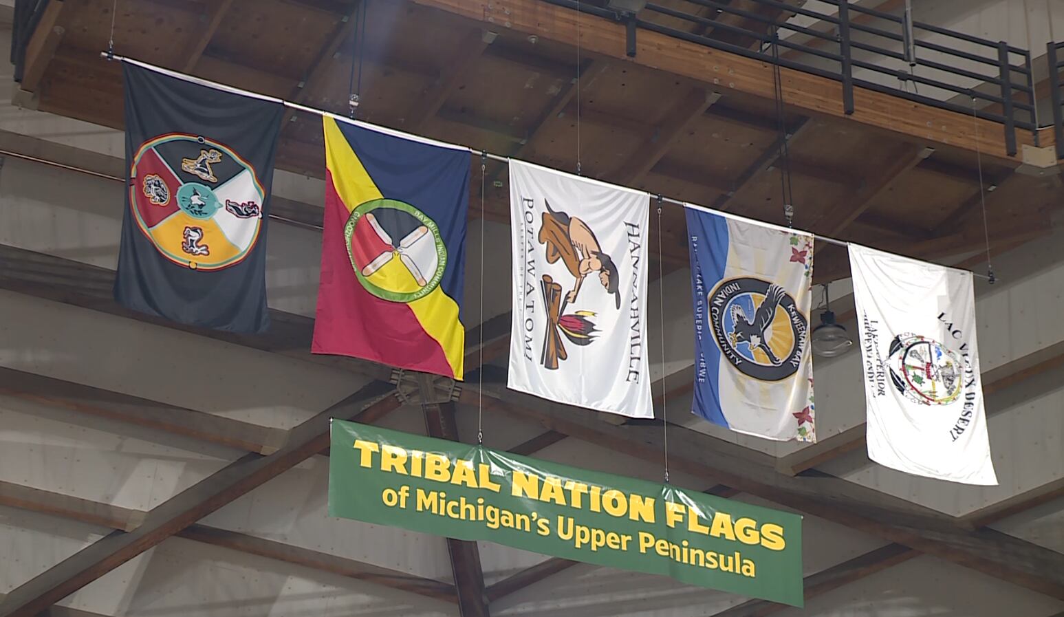 NMU unveils tribal nation flags with special ceremony