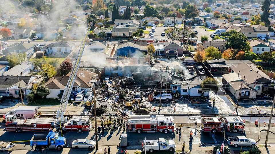 San Francisco Bay Area gas explosion injures 6; home obliterated in ...