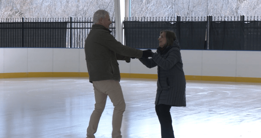 Ice rink opens at Grippen Community Park