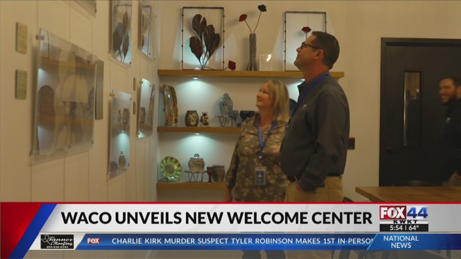 The new Waco Welcome Center is officially open!