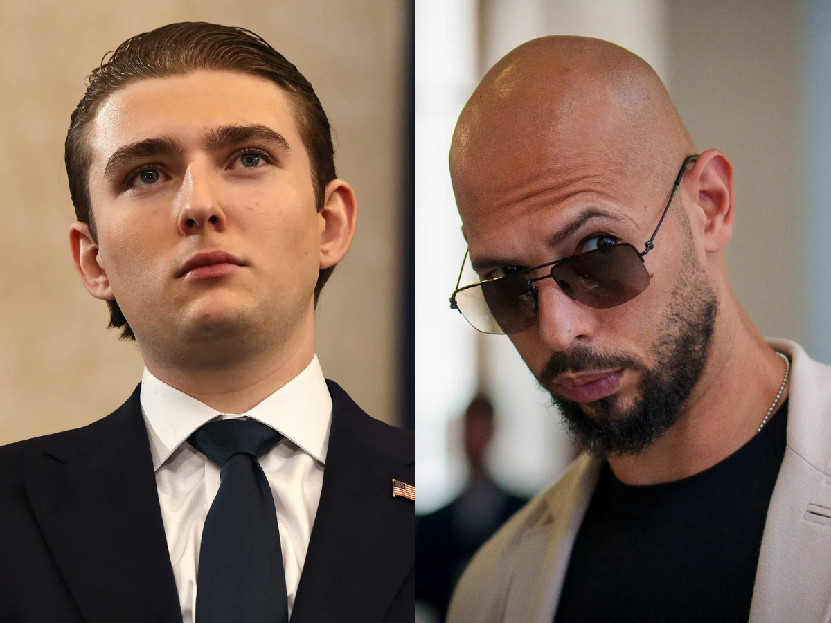 Barron Trump and Andrew Tate relationship explained: Who is Justin ...