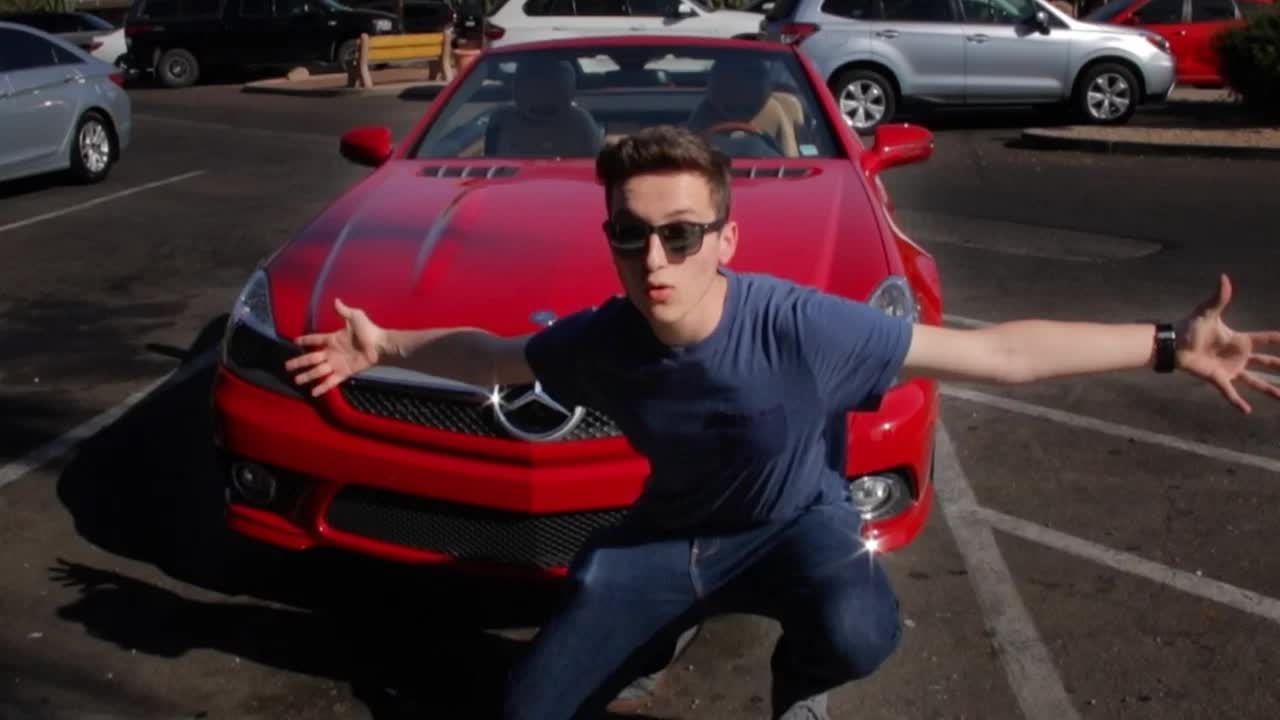 18-year-old buys his dream car!