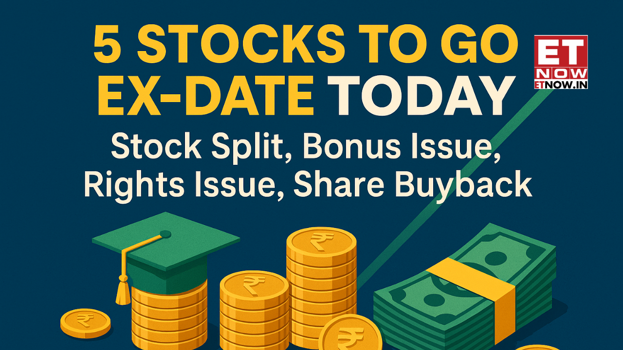 Stock split, bonus issue, rights issue, share buyback: 5 stocks to go ...