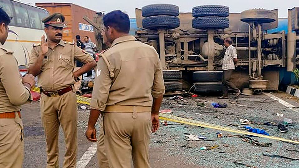 Nine dead as bus overturns in Andhra Pradesh's Alluri Sitarama Raju ...