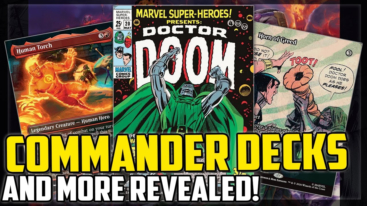Full set and commander decks unveiled: Huge MTG Magic announcement