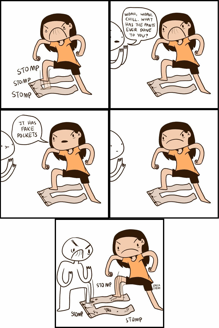 I depict relatable everyday situations in my comics (34 pics)