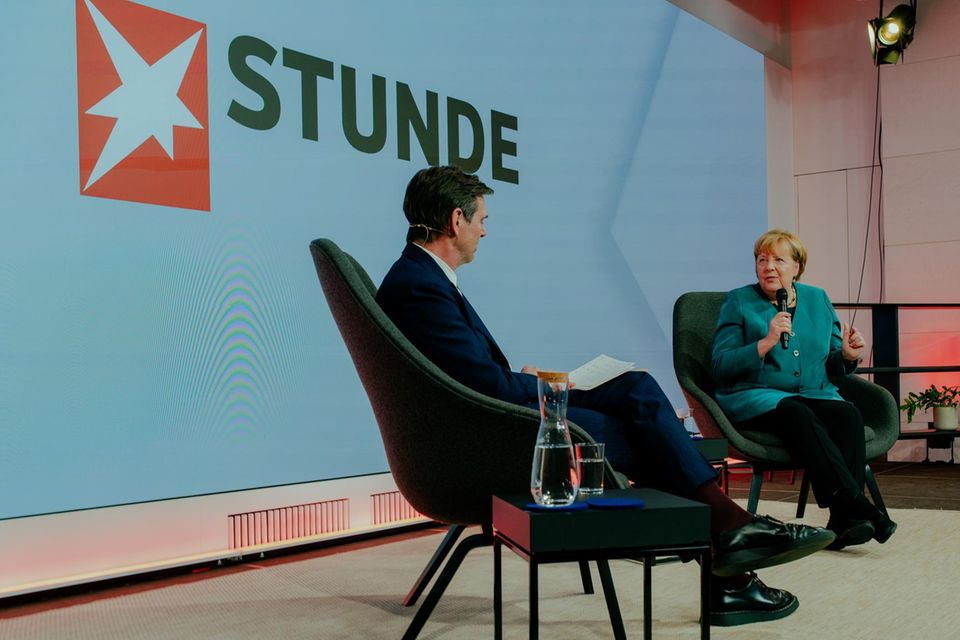 STERN STUNDE: Angela Merkel über KI, Gleichberechtigung und Klimaschutz
