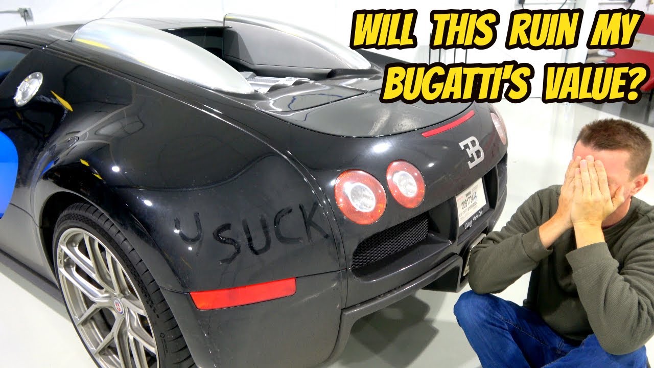 Driving a Bugatti in extreme conditions!
