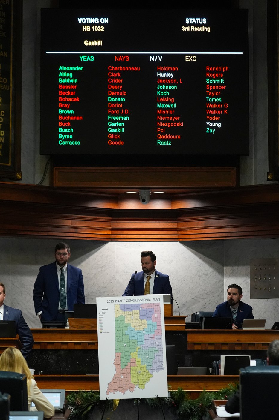 Indiana Republicans defy Trump and reject his House redistricting push ...