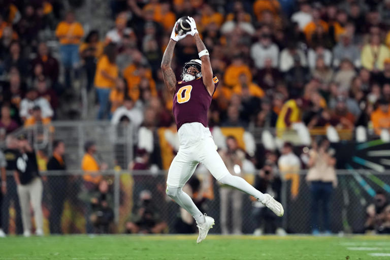 Arizona State football's Jordyn Tyson picked in 1st round of NFL draft