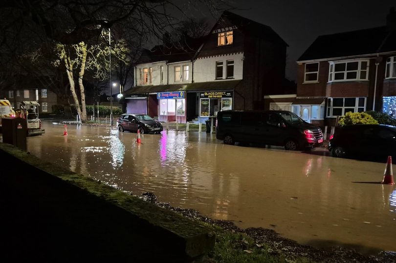 Greater Manchester road floods again less than three months after last ...