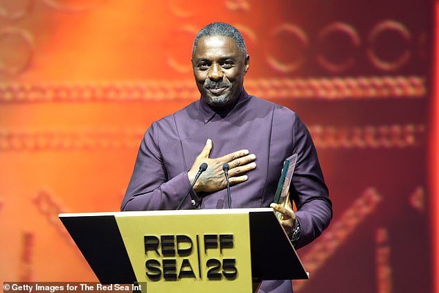 Sabrina Elba attends Avatar premiere in London as husband Idris pays ...