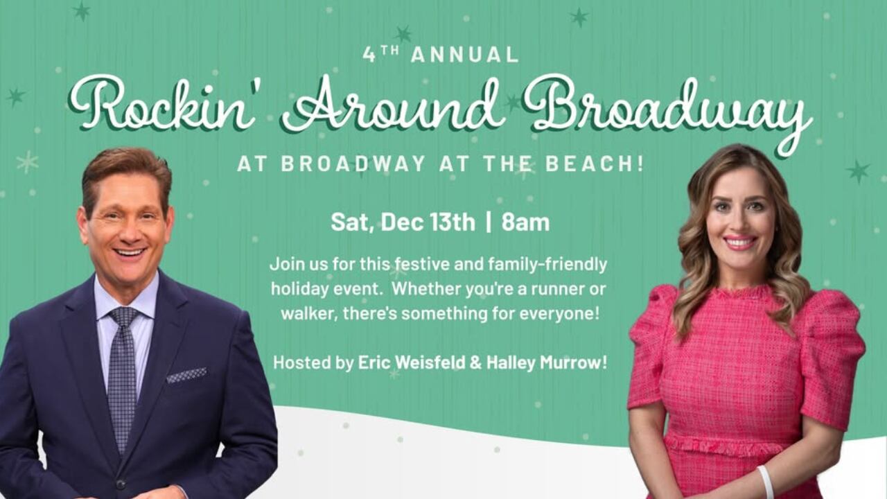 WMBF to sponsor annual Rockin’ Around Broadway 5K this weekend