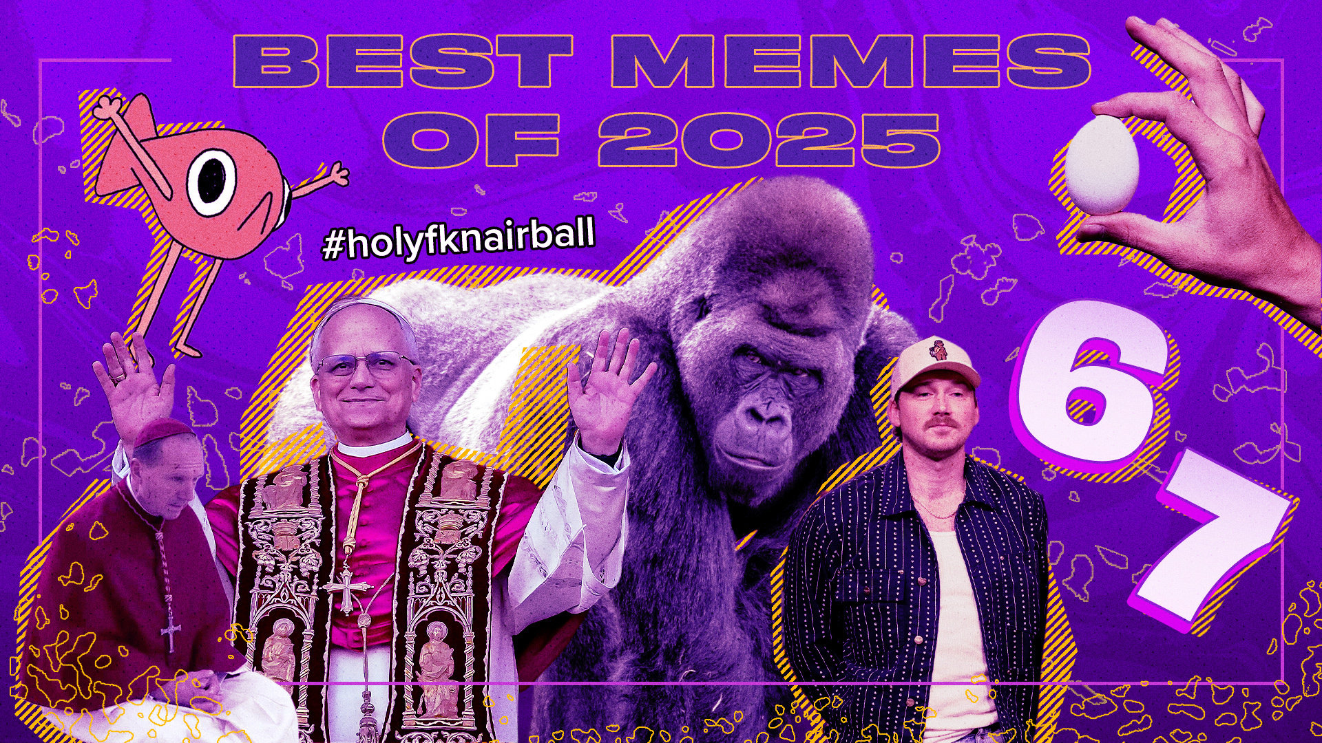 The best memes of 2025, from 6-7 to God's country. See the list.