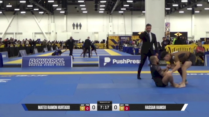 Hassan Hamsh vs Mateo Ramon Hurtado 2025 World IBJJF Jiu-Jitsu No-Gi ...