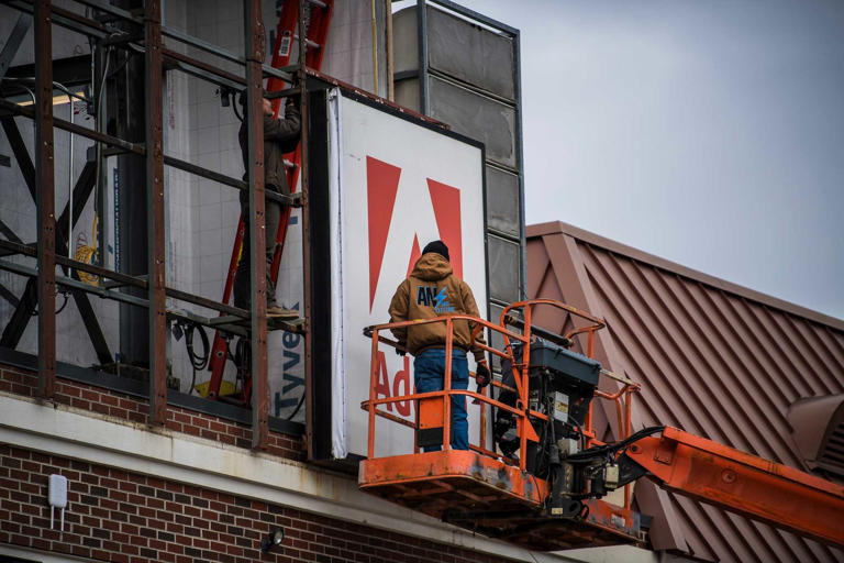 Construction begins on new video board at Bowman Gray Stadium