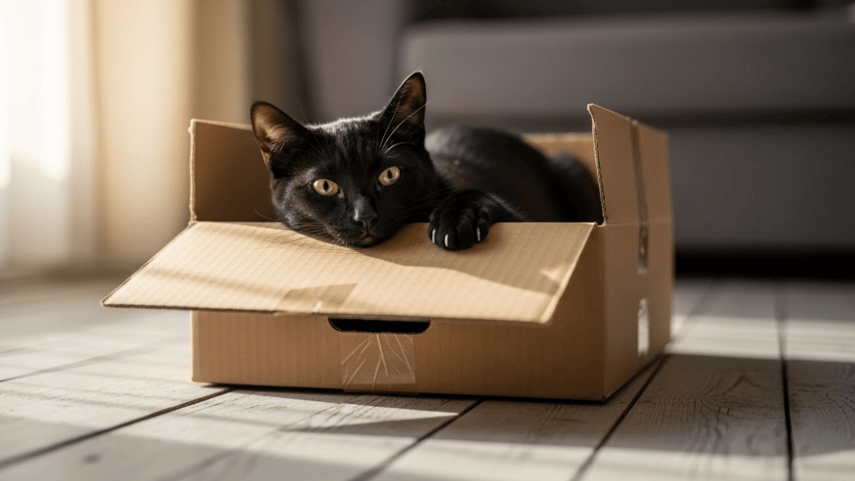 Reasons why your cat prefers boxes over expensive toys