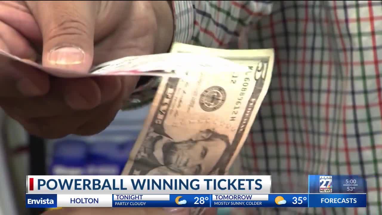 Kansas players win $300,000 in Powerball prizes during Wednesday drawing