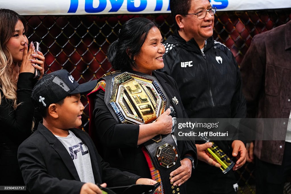 UFC’s first Asian-born champion honors Myanmar heritage