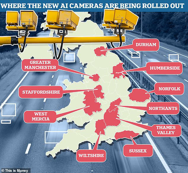 Ministers told to install roadside AI cameras nationwide to tackle 'persistent' driving offences
