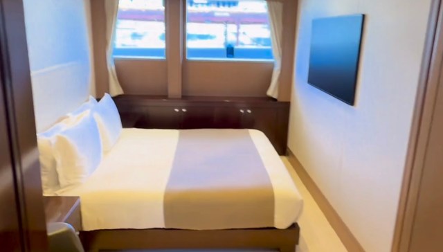 Video reveals jaw-dropping scene behind 'secret' door on mega-yacht ...