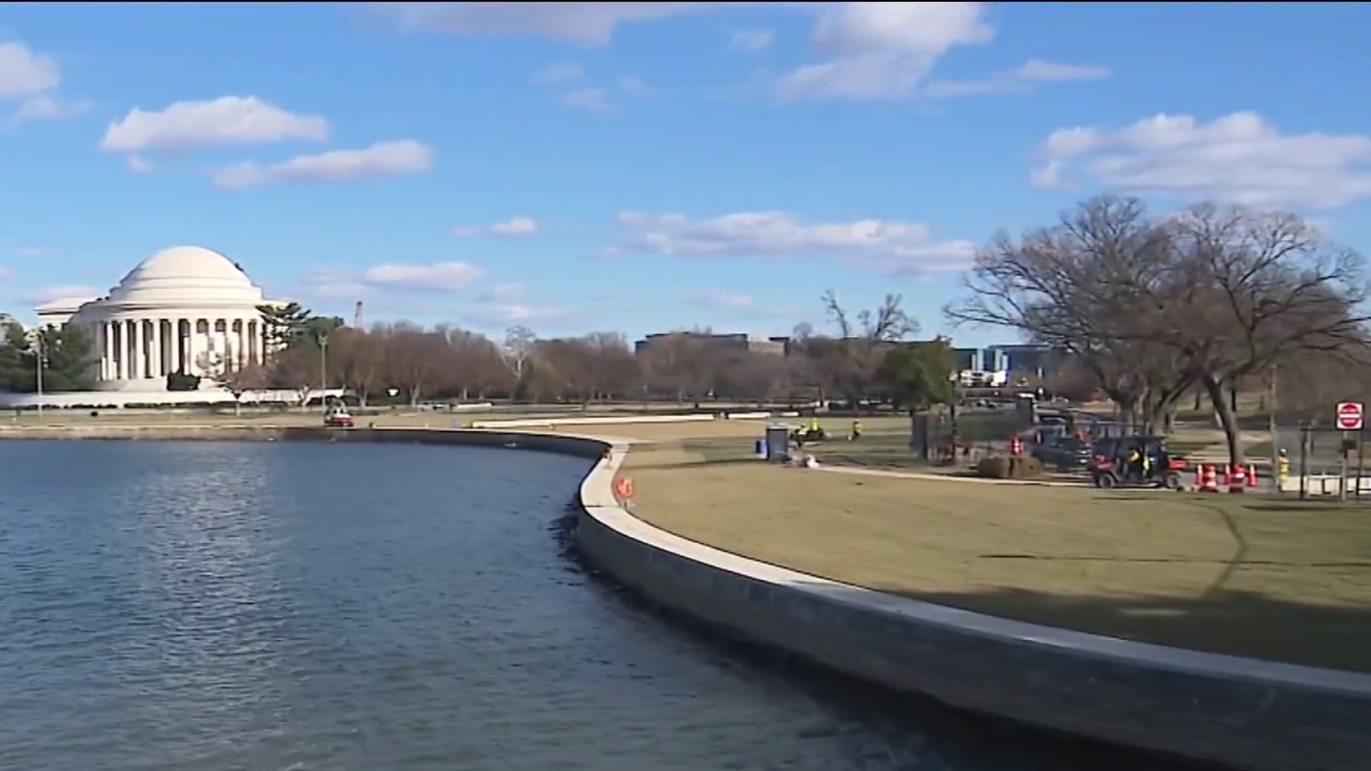 Phase 1 of Tidal Basin seawall rehab completed