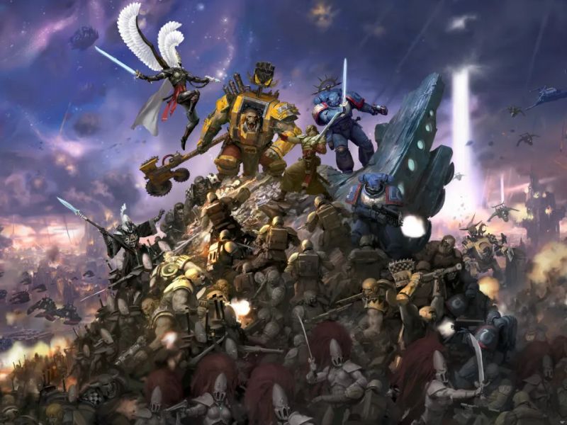 Total War: Warhammer 40,000 è realtà: la battaglia infuria nel video reveal