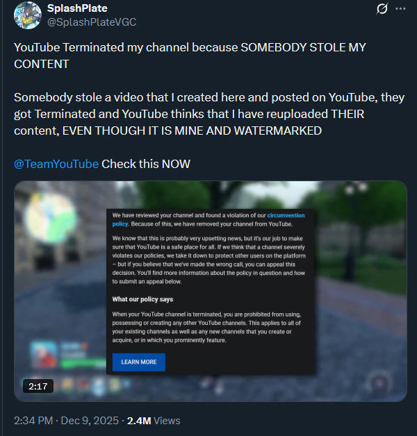 YouTube blames ‘Southeast Asia’ scammers for purging over 7 million ...