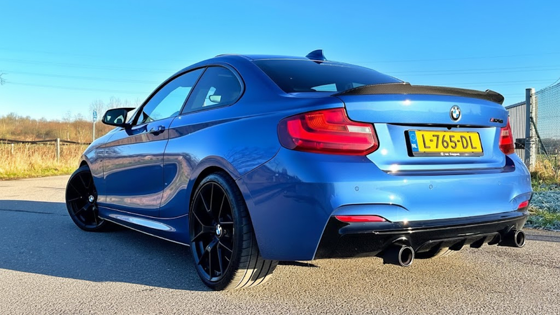 This 463HP BMW M240i is a little rocket on the Autobahn
