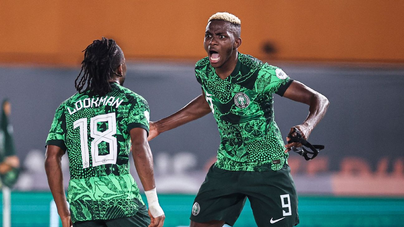 Nigeria's AFCON squad led by Victor Osimhen, Ademola Lookman, but no ...