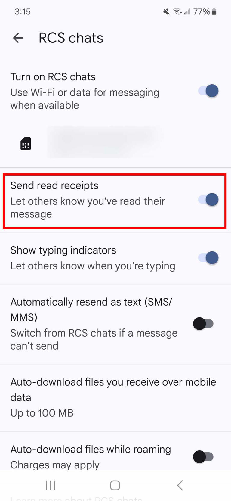 How to know if someone read your text messages on Android