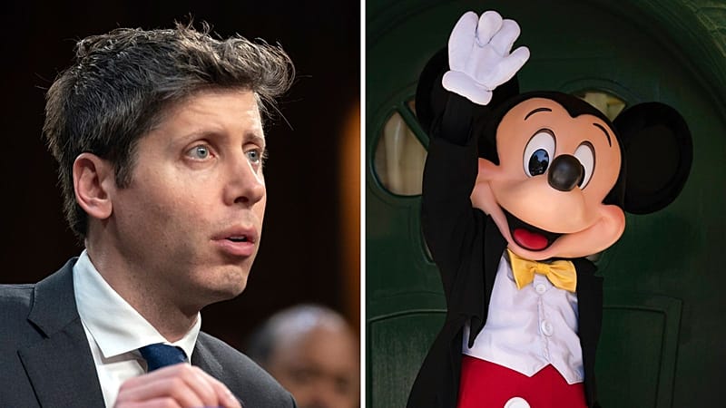 Disney strikes $1 billion deal with OpenAI to bring Mickey Mouse to ...