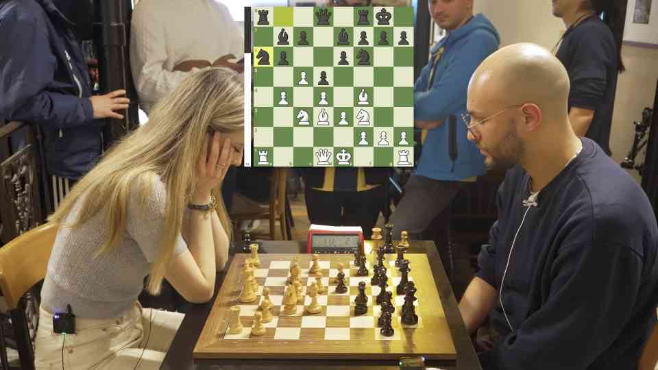 How fast can a chess master beat a regular player?