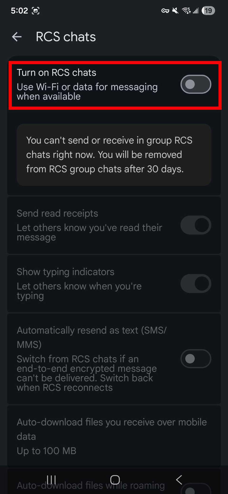 How to enable, disable, and use RCS chat in Google Messages