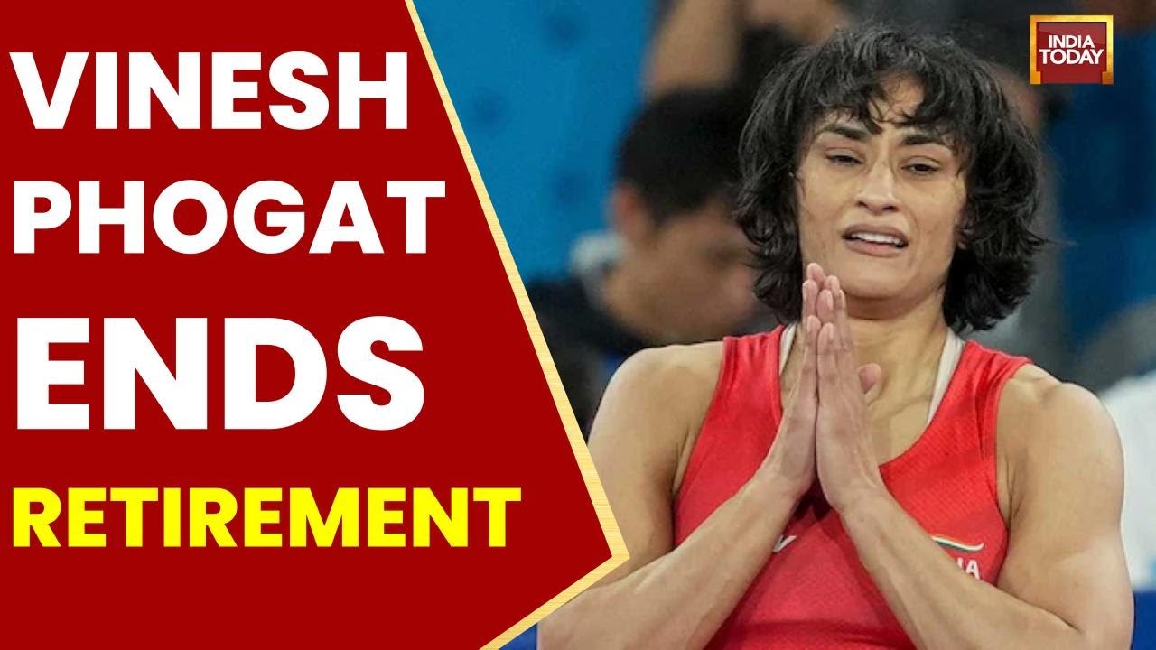 Wrestler Vinesh Phogat makes retirement U-turn, sets sights on 2028 LA ...