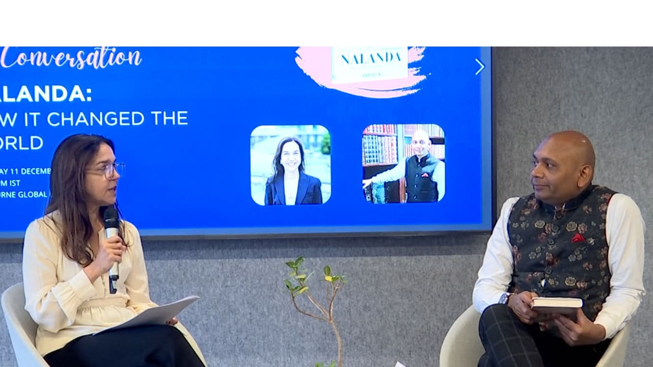 Abhay K.'s book 'Nalanda' discussed at Melbourne Global Centre