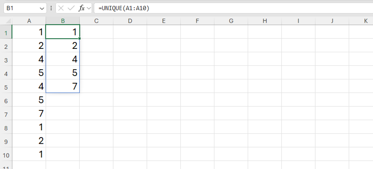 You need to know the difference between a range and an array in Excel