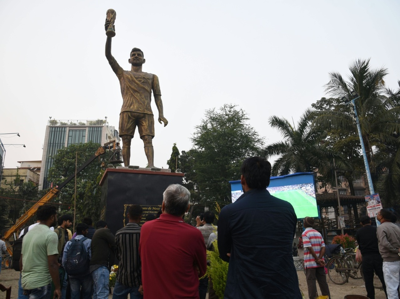 XXL-Ehrung: Indien baut Messi eine 20-Meter-Statue