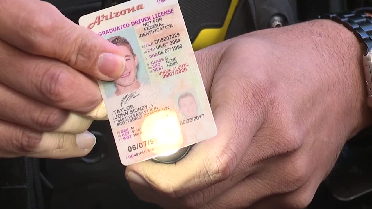 Police warn of advanced fake IDs scanning at Valley bars