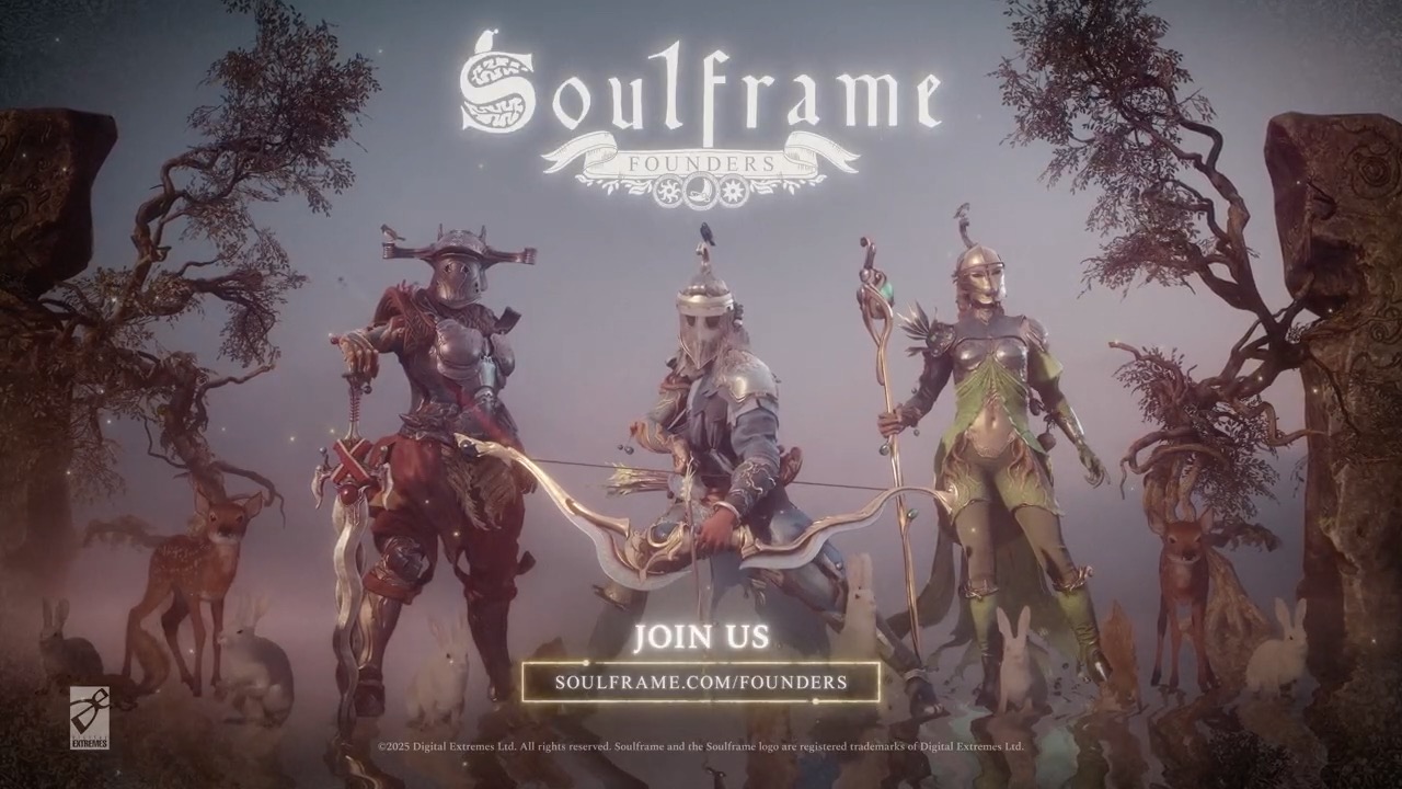 Soulframe official preludes founders showcase trailer