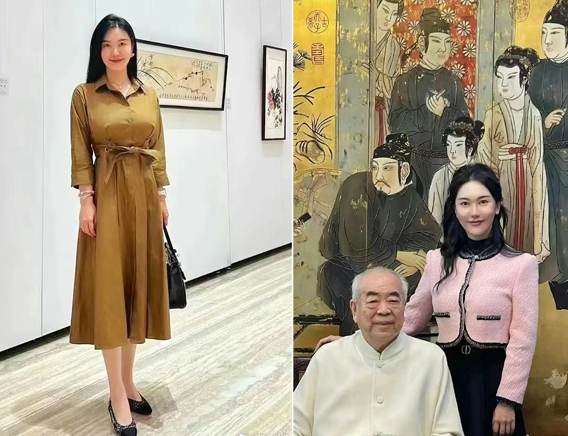 Chuyện tình danh họa Trung Quốc và vợ kém 50 tuổi