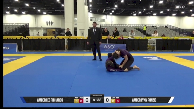 Amber Lynn Ponzio vs Amber Lee Richards 2025 World IBJJF Jiu-Jitsu No ...