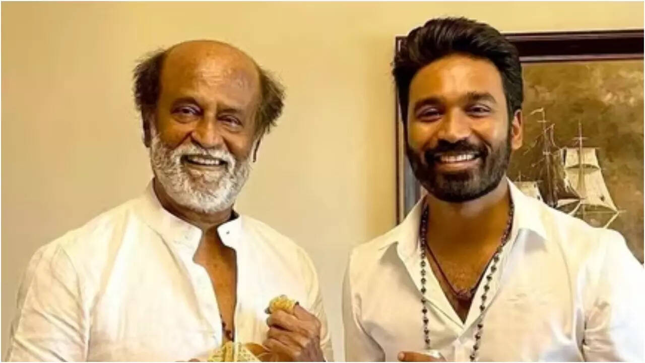 Dhanush pens a birthday note for his former father-in-law Rajinikanth ...