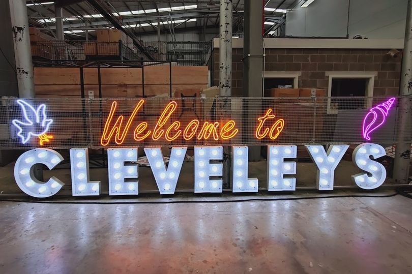 New 'seagull and seashell' sign to welcome visitors to Cleveleys