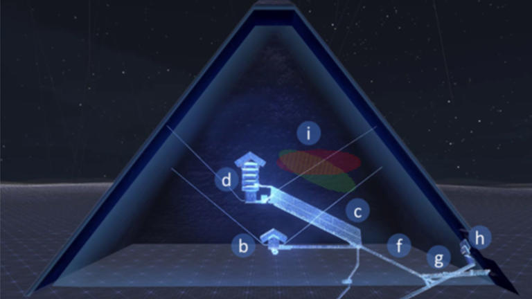 While scanning of the Pyramid of Khafre using muon tomography ...