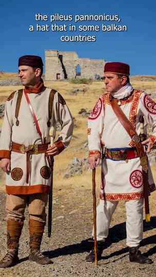 What did the late Romans wear?