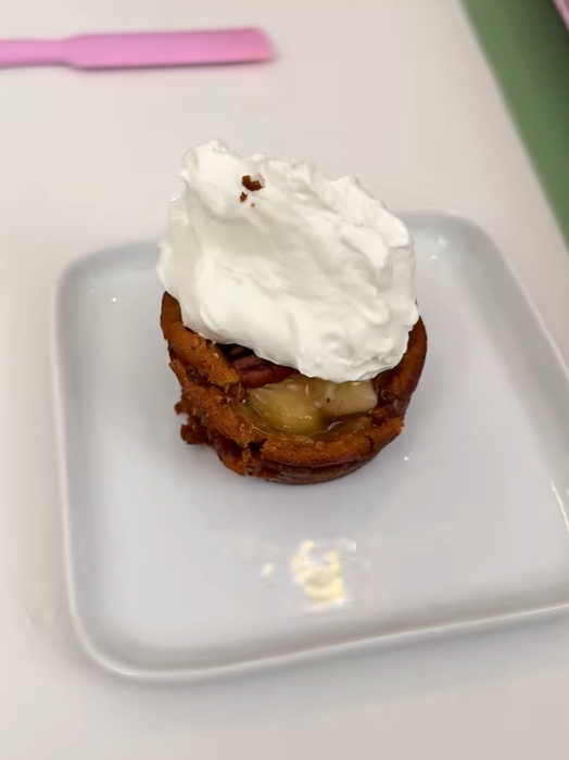Mini apple pies made with oatmeal creme pies