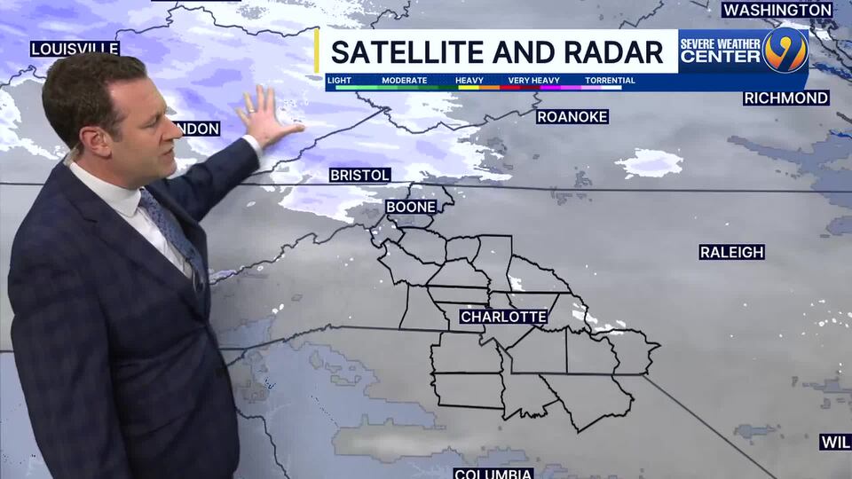 Friday morning's forecast with meteorologist Keith Monday