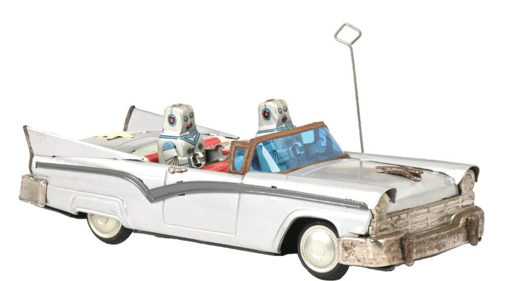 Postwar robot toy car sells for $233.7k – more than the price of a Tesla