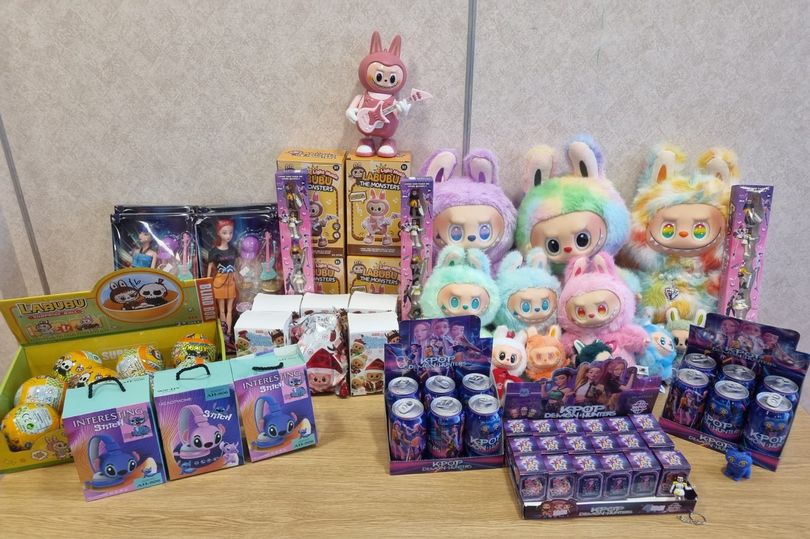 Fake Labubu dolls, K-pop Demon Hunter toys and Lego worth £22,000 seized